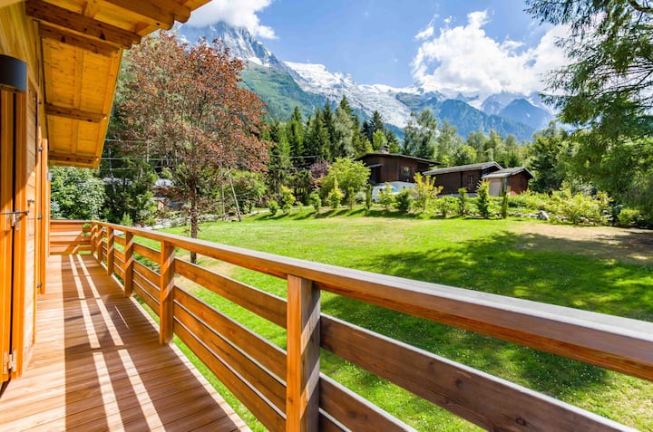Chalet De L'ours, Vue Mt Blanc, Chamonix All Year - Les Houches