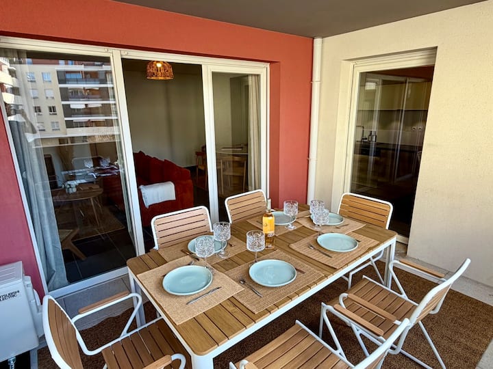 T4 Moderne 7 Pers Avec Terrasse Parking Plage à - Bormes-les-Mimosas