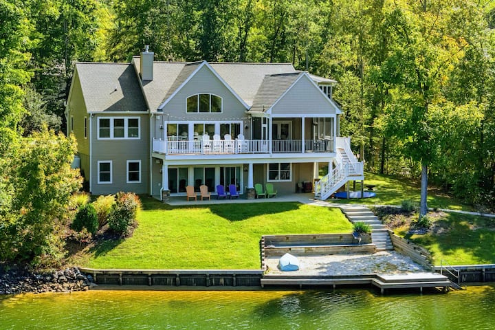 Lakefront Luxury - New 6br, Lake Anna, Dock, Games - Bumpass, VA