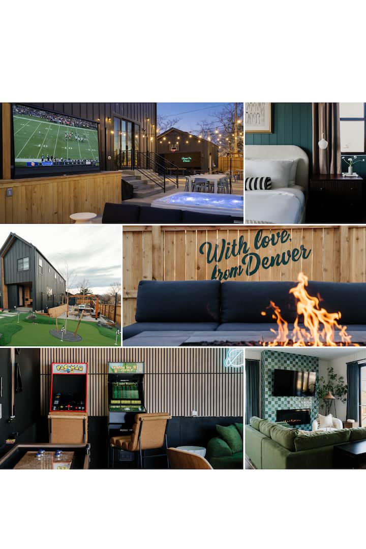 Luxury 5br - Hot Tub - Game Garage - Mini Golf - Denver