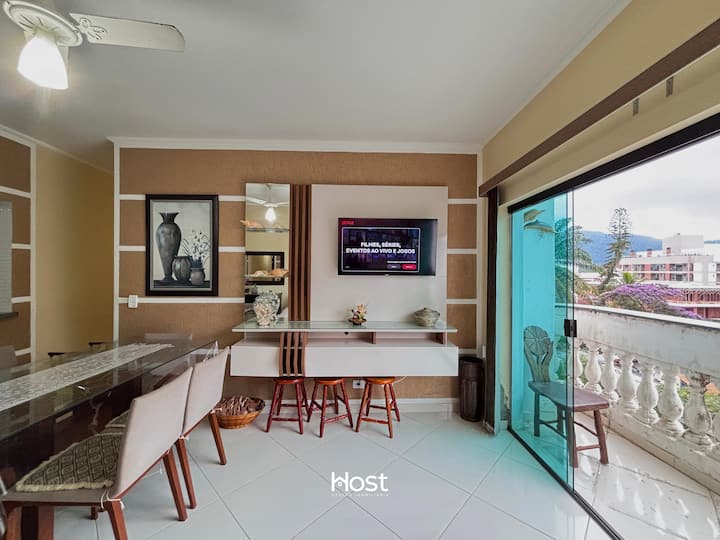 Ap C/ Piscina | Churrasq. | 550m Da Orla Do Itaguá - Ubatuba