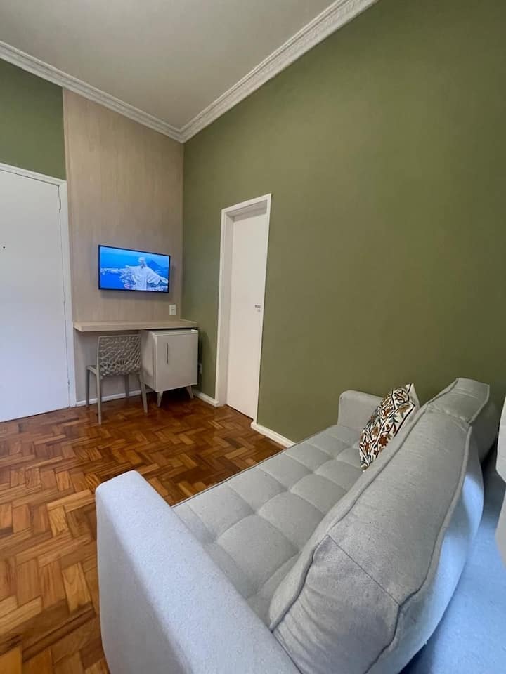 Green House - Lindo Quarto E Sala, Próximo A Lapa - Glória