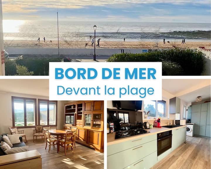 Maison Familiale Face à La Mer - Plage & Parking - Angoulins