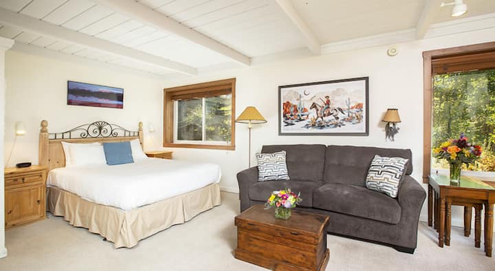 Mountain-view Studio Queen Condo With Kitchenette - Sun Valley, ID