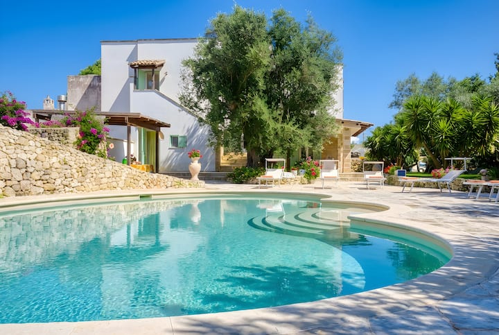 Superbe Villa Avec Piscine Et Parc, Mer à 2 Km - San Cassiano