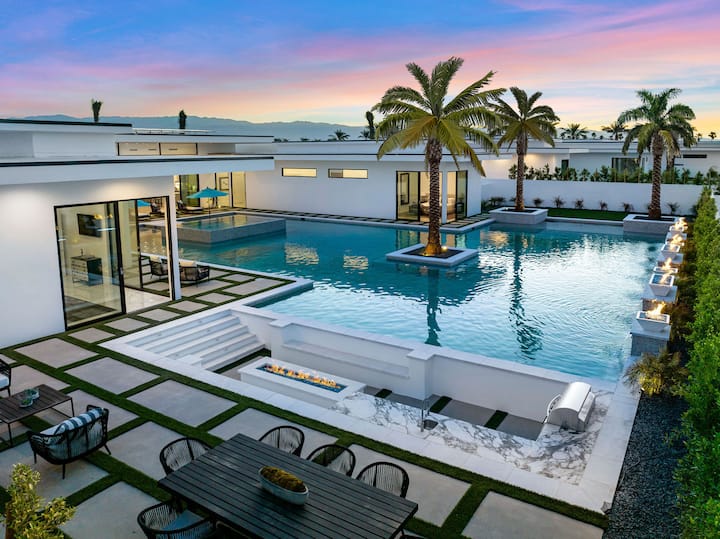 Bravo Villa #4 | Pool + Hot Tub | Sleeps 20 - La Quinta, CA