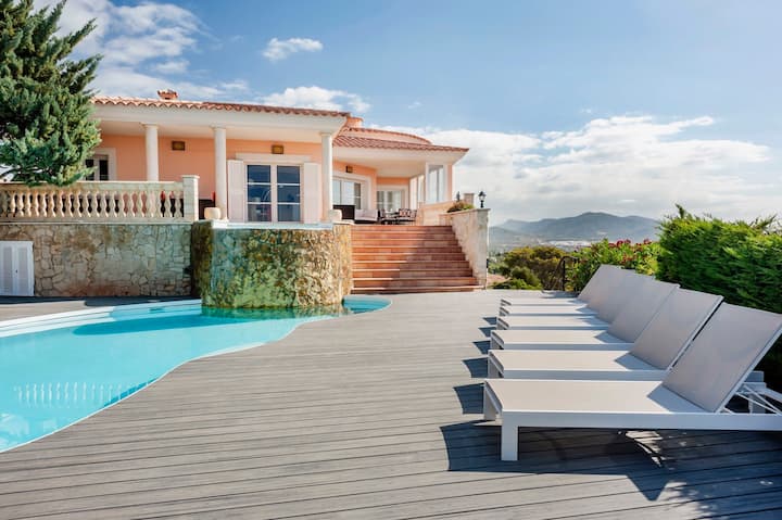 Villa Tres Vistas With Pool / Amazing Sea Views - Magaluf