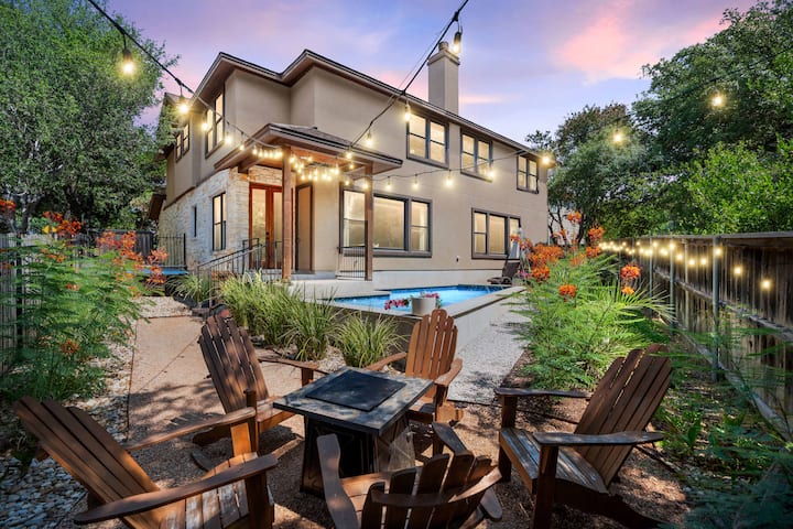Atx Oasis | Pool | Hot Tub | Firepit | Billiards - Austin, TX