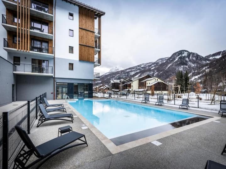 Havre De Paix De 3 Chambres Avec 2 Salles De Bain - Lac des Cerces