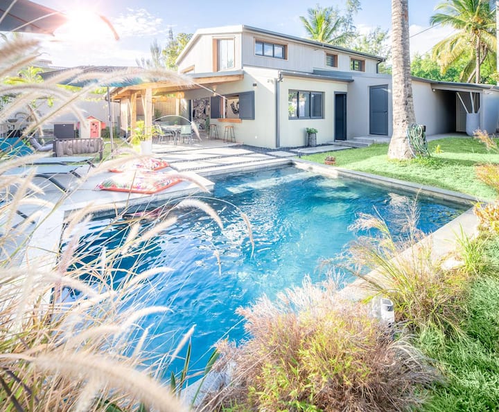 Villa Nauraa – Piscine & Lagon à 50 M | Jusqu’à 13 - Saint-Leu