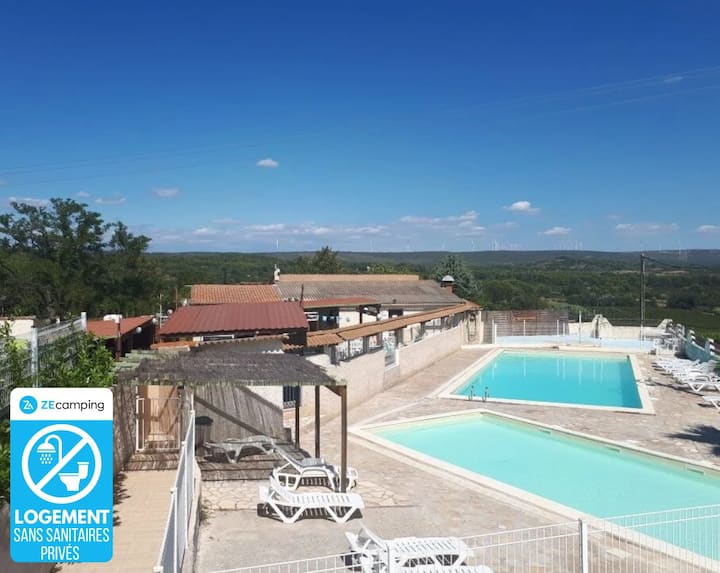 Zecamping 3* Tente Piscine - Mèze
