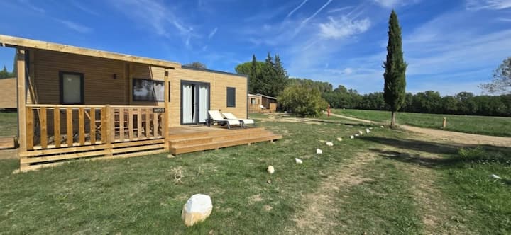 Zecamping 3* Mobil Home 35m² Piscine - Saint-Laurent-du-Verdon