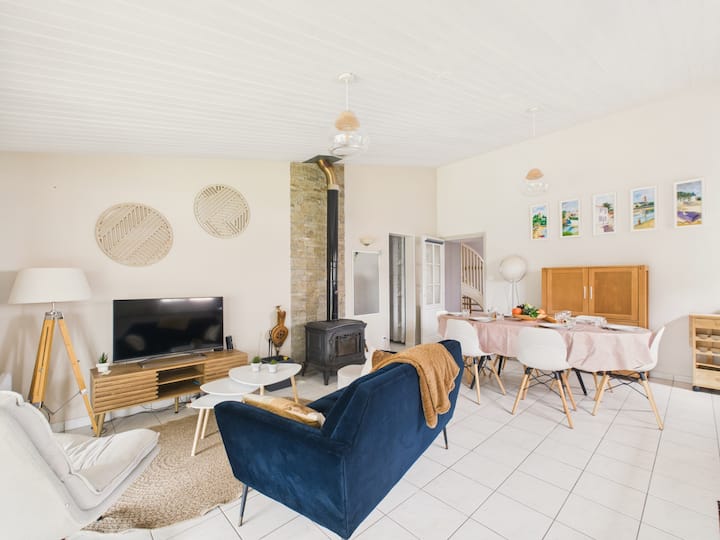 200 M De La Mer, Maison Pour 7 Avec Jardin - Noirmoutier-en-l'Île