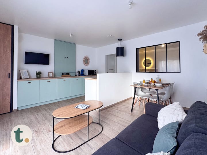 Tranquiloue - Appartement Cosy 15min Du Puy Du Fou - ibis Les Herbiers