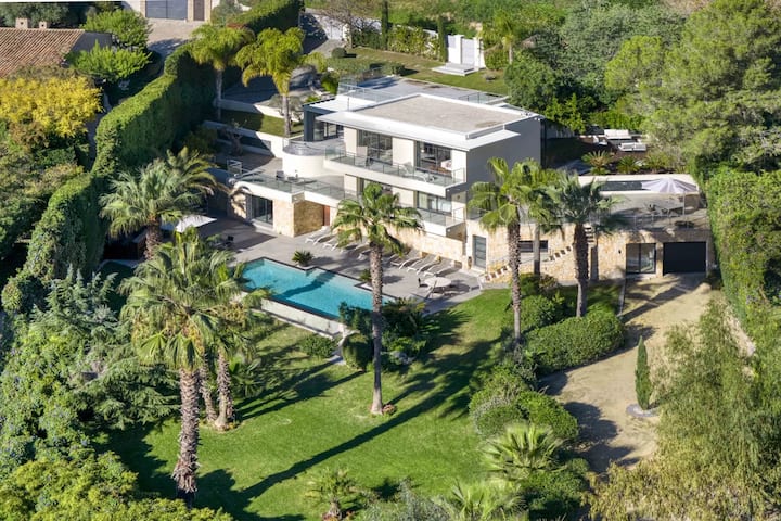 Villa De Luxe Avec Vue Mer, Piscine Et Jardin - Cannes