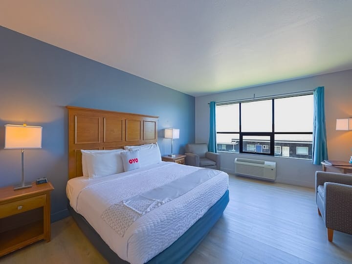 Lit King - Vue Limitée Sur L'océan - Newport, OR