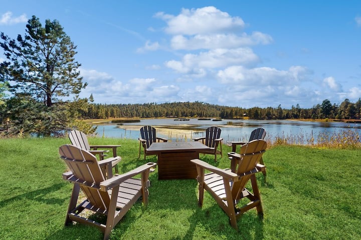 2br Cabin With Lake Views, Bbq, Gas Fireplace - Munds Park, AZ