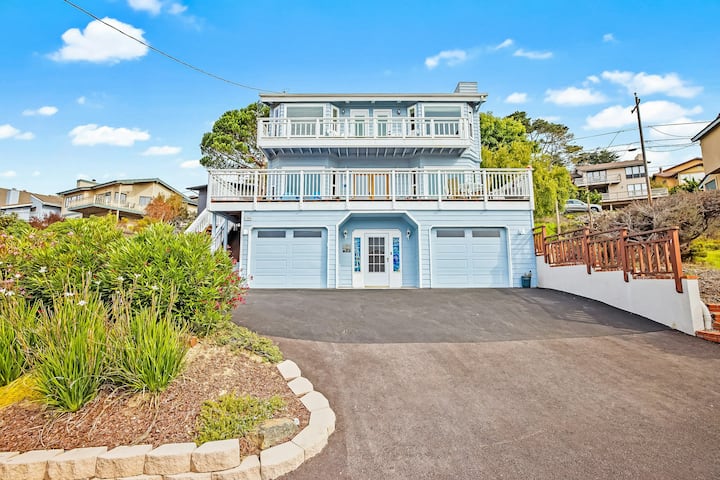 Sunset-view 3br | Deck | W/d | Blocks To Beach - Cambria, CA