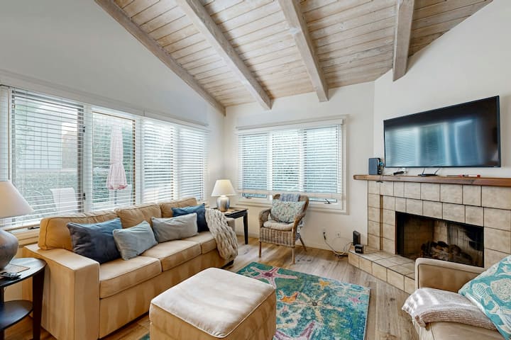 Lovely 2br Oceanview | Fireplace | Balcony - 聖塔芭芭拉
