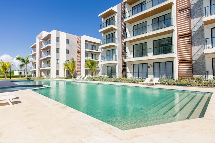 1 Bedroom, Pool, Gym, And Artificial Beach - Punta Cana