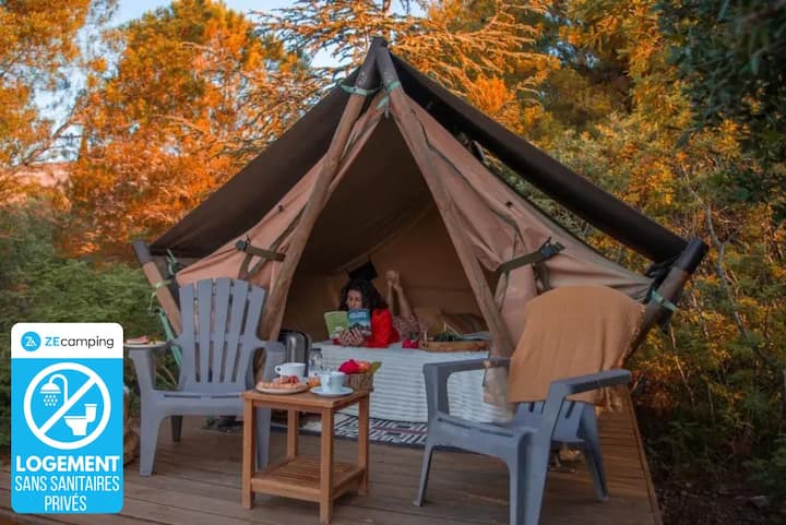 Zecamping 3* Tente Piscine - Tuchan