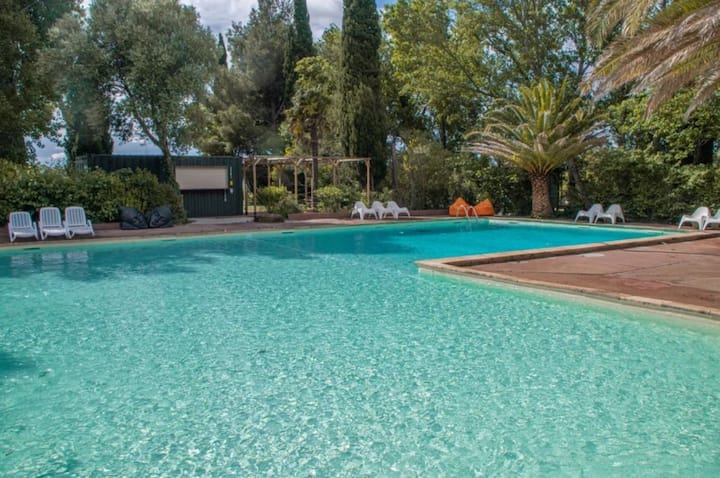 Zecamping 3* Mobil Home Piscine - Tuchan