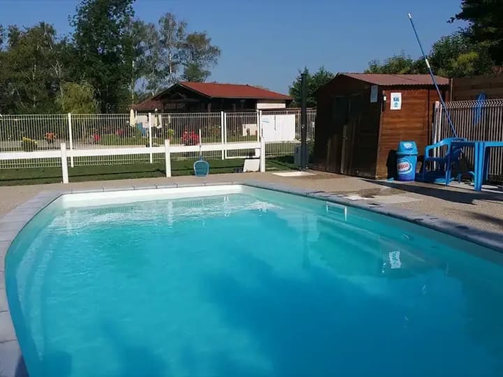 Zecamping 3* Mobil Home 30m² Piscine - Châtillon-sur-Chalaronne