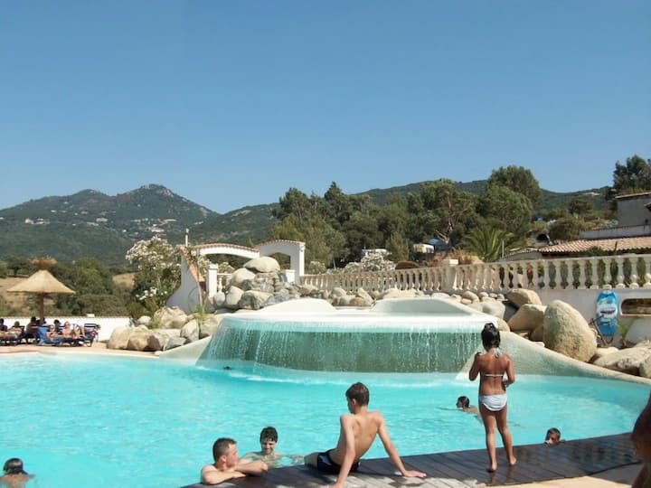 Zecamping 3* Mobil Home 25m² Piscine - Propriano