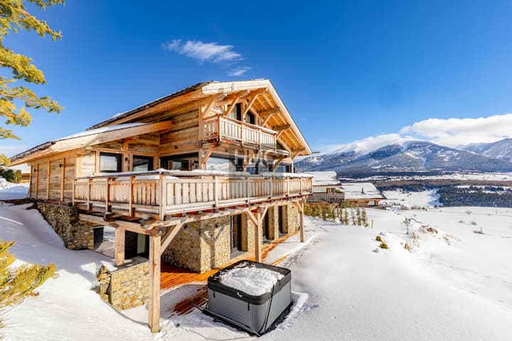 The View Face à L’infini, Au Cœur De La Vallée - Font-Romeu-Odeillo-Via