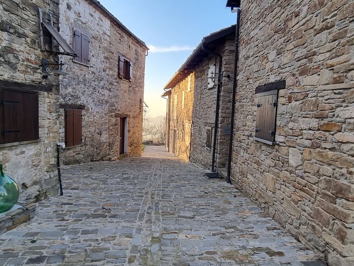 Rustikales Und Charmantes Doppelzimmer "Olmo Genti - Merana