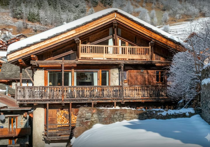 Chalet Spacieux Avec Sauna Proche De Sainte-foy - La Rosière