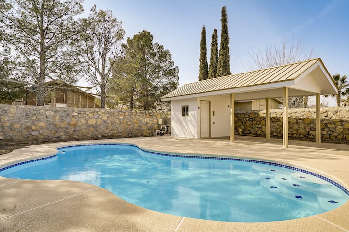 Pool & Outdoor Space: Sunny El Paso Retreat! - El Paso, TX