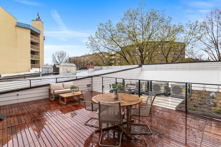Sojourn 2br Modern Penthouse W/ Rooftop Deck - Gallaudet University, Washington