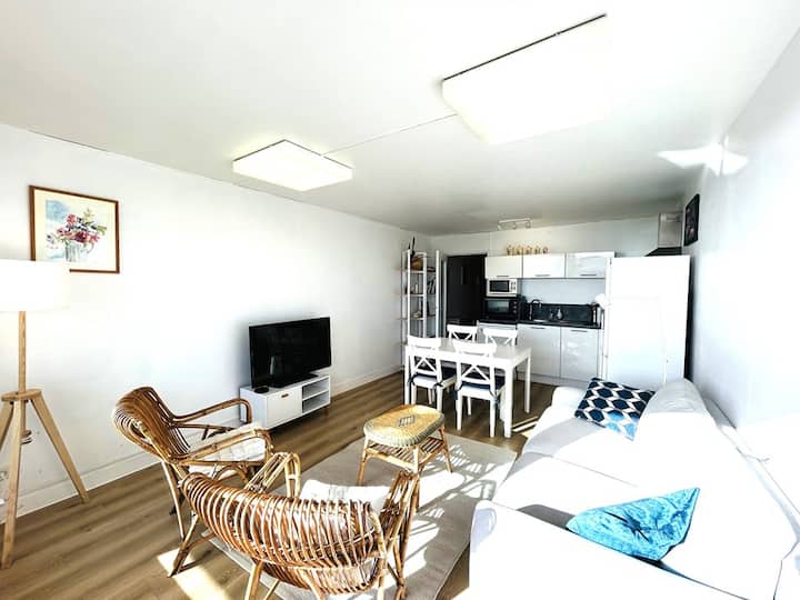 Appartement Cosy 4 Personnes,  Belle Vue Mer, Plag - Groix