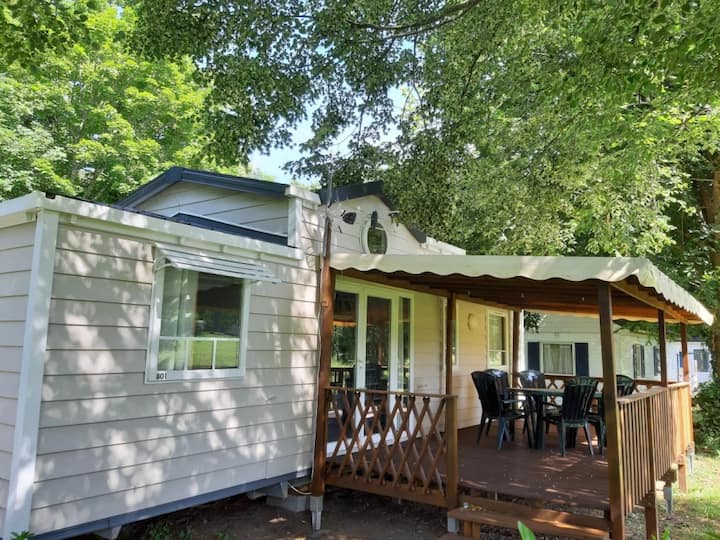 Zecamping 3* Mobil Home 40m² - Montréjeau