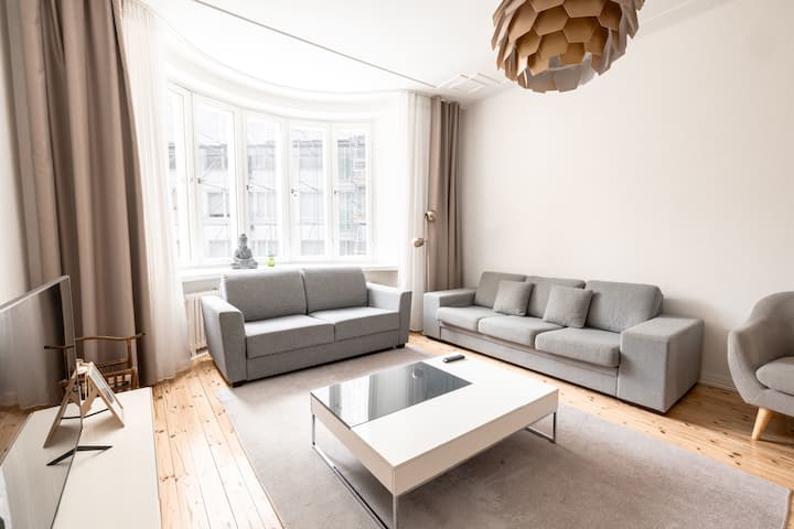 Stylish 3br Apartment In Center With Sauna & Tub - Helsinki