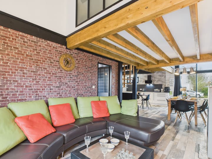 Maison Moderne - Avec Jardin Pour 9 Pers - Longeville-sur-Mer