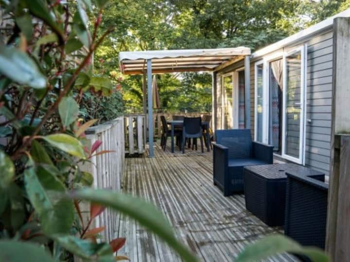 Mobil Home à Espelette Pour 5 Pers. Avec Terrasse - Espelette