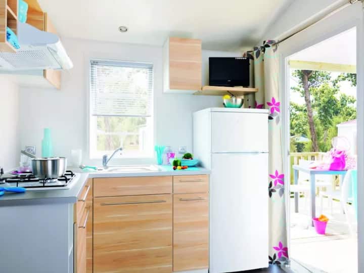 Mobil-home 6 Pers Avec Terrasse - Châtillon-sur-Chalaronne