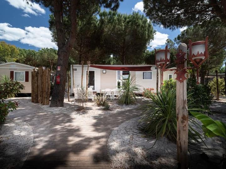 Mobil-home 5 Pers Avec Terrasse à Agde - Marseillan