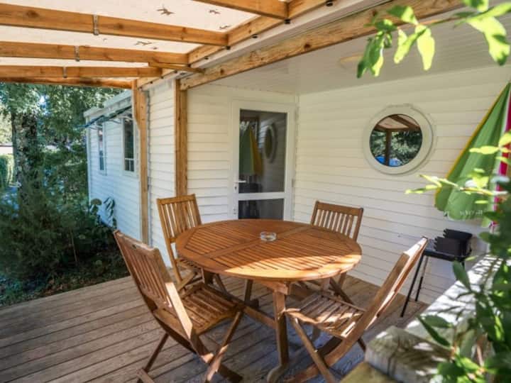 Mobil-home 4 Pers Avec Terrasse à Espelette - Espelette