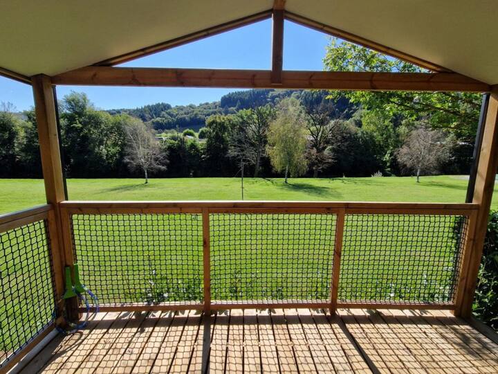 Mobil Home Avec Terrasse Pour 5 Personnes - Saint-Geniez-d'Olt