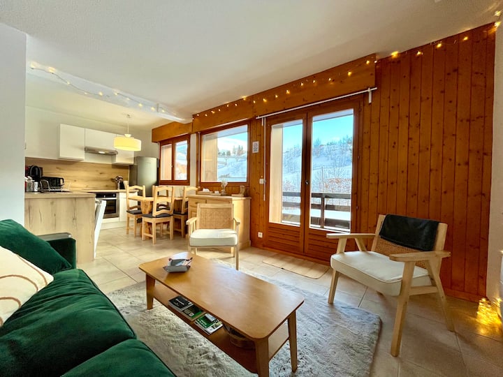 Appartement Vue Montagne & Pistes - Combloux