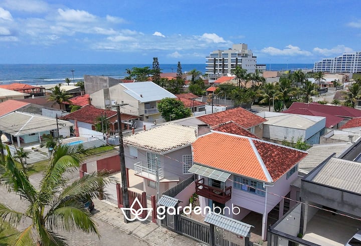 Casa Família 3q + Churrasqueira | 2 Vagas - Matinhos