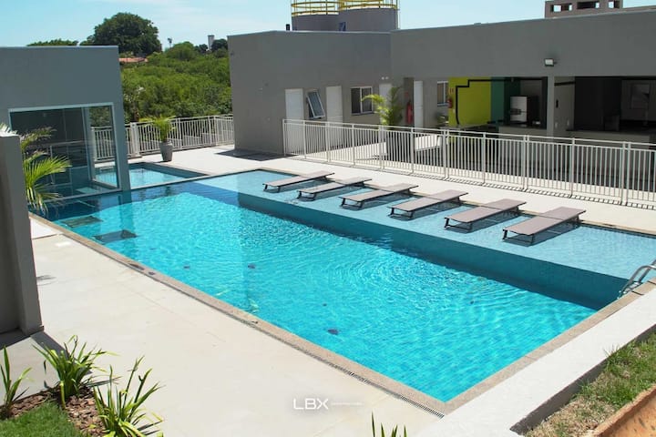 Apto Com Piscina + Ar + Escritório Climatizado - Ourinhos