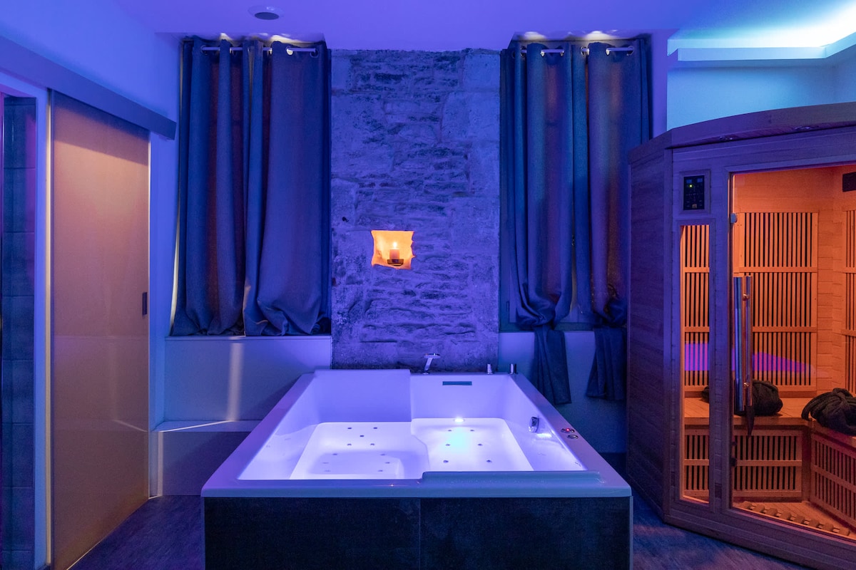 Airbnb Dijon Jacuzzi