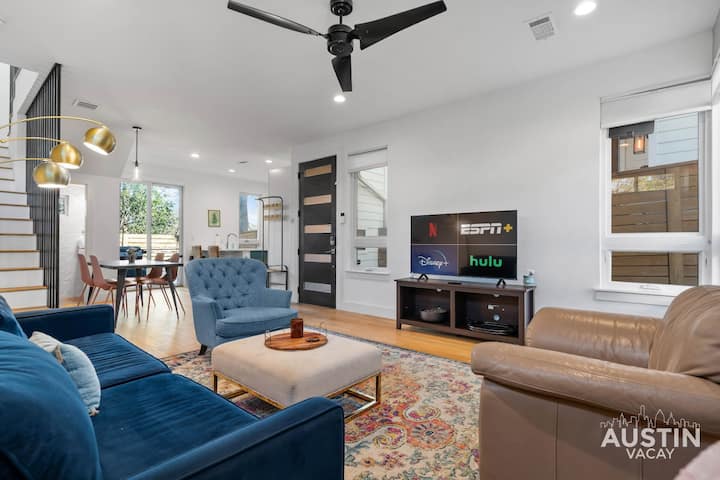 South Atx Hideaway W Hot Tub & Grill Mins To Soco! - Austin