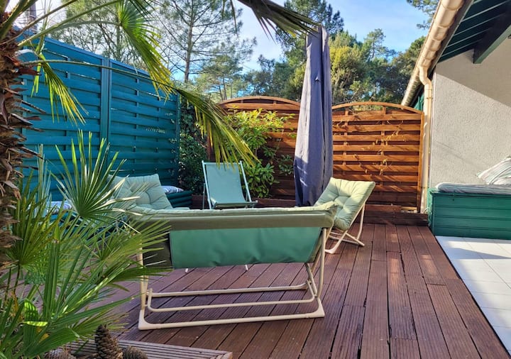 Maison Mitoyenne Pour 6 Personnes - Capbreton