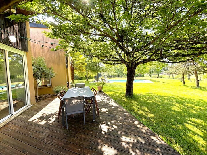 Au Bois De St Cirq - Maison Avec Parc Et Piscine P - Le Bugue