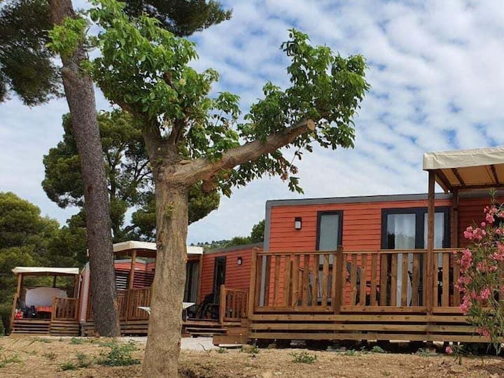 Mobil-home En Vau 4 Pièces 6 Personnes Climatisé - Ceyreste